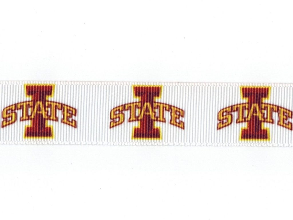 Iowa State University Cyclones 7/8" Grosgrain Ribbon - Ribbon Plus