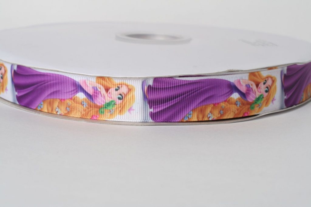 Tangled Rapunzel 7/8" Grosgrain Ribbon - Ribbon Plus