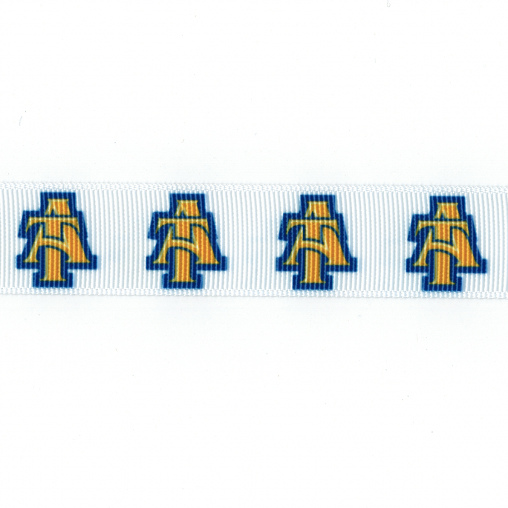 North Carolina A&T State University Aggies 7/8" Grosgrain Ribbon ...