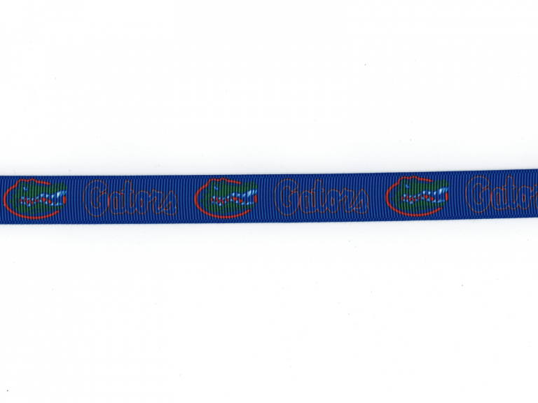 University of Florida Gators 5/8" Grosgrain Ribbon - Ribbon Plus