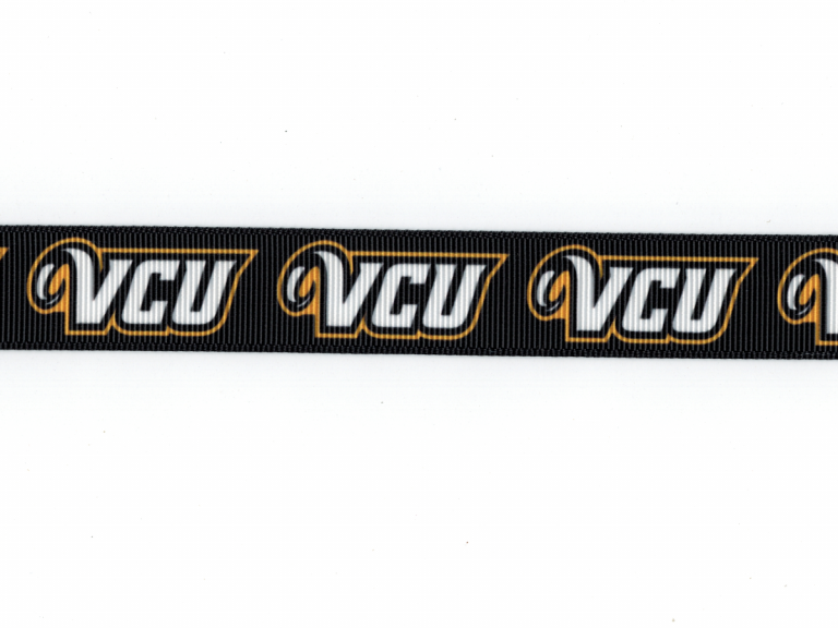 Virginia Commonwealth University VCU Rams 7/8" Grosgrain Ribbon ...