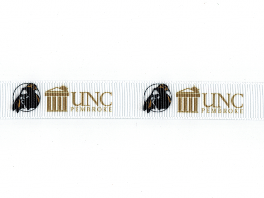 University of North Carolina at Pembroke Braves 7/8" Grosgrain Ribbon ...